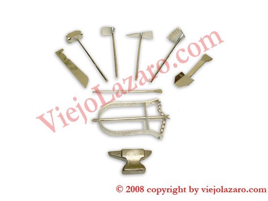 Tools Set for Osha, Obatala, Yemaya, Oshun, Shango, Agallu, Elegba ...